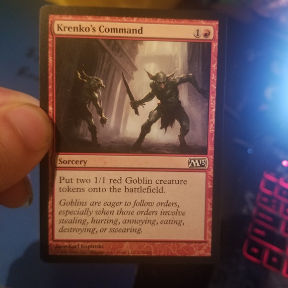 Magic | Other | Krenkos Command Magic Card | Poshmark